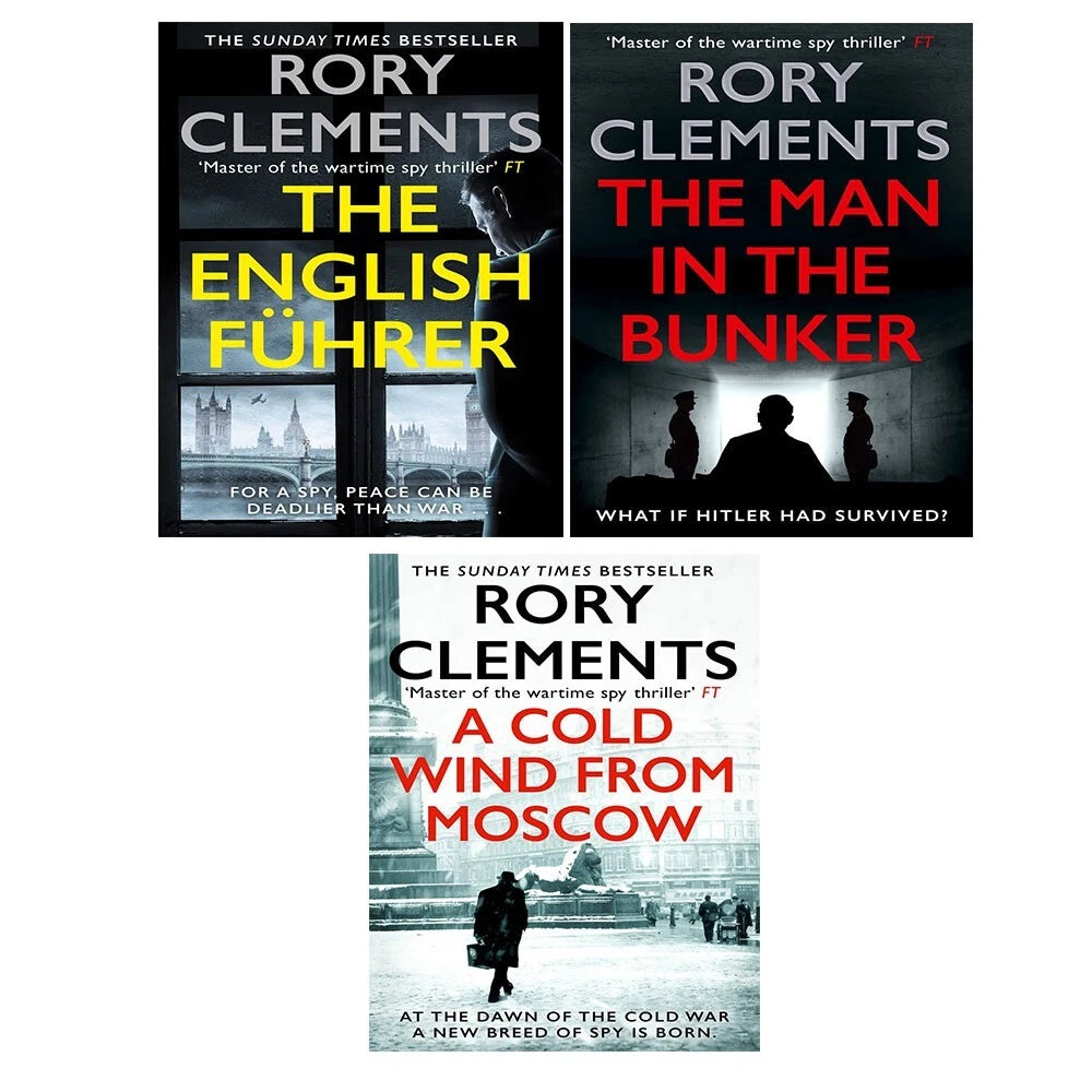 Tom Wilde Series 3 Books Collection Set by Rory Clements (Man in the B ...