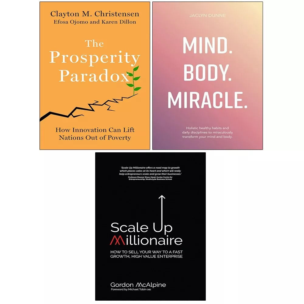 Prosperity Paradox (HB), Scale Up Millionaire, Mind Body Miracle 3 ...
