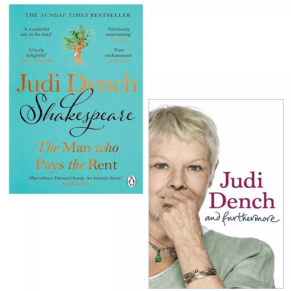 Shakespeare Judi Dench, Dame Judi Dench And Furthermore 2 Books Set ...