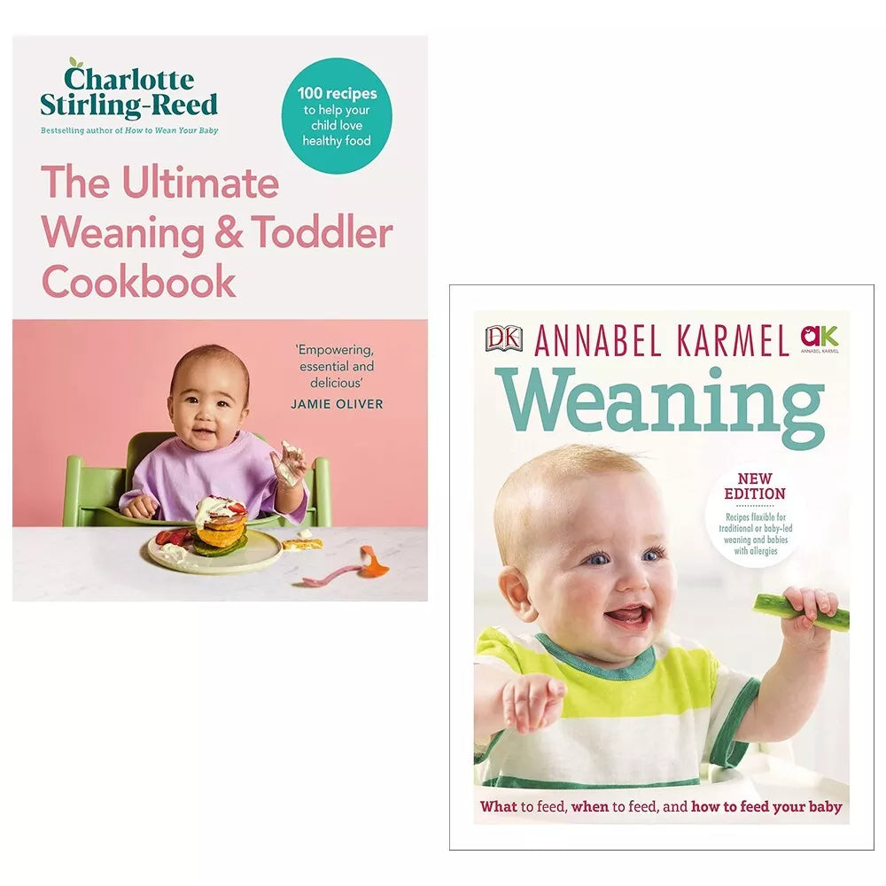 Ultimate Weaning and Toddler Cookbook, Weaning Annabel Karmel 2 Books ...