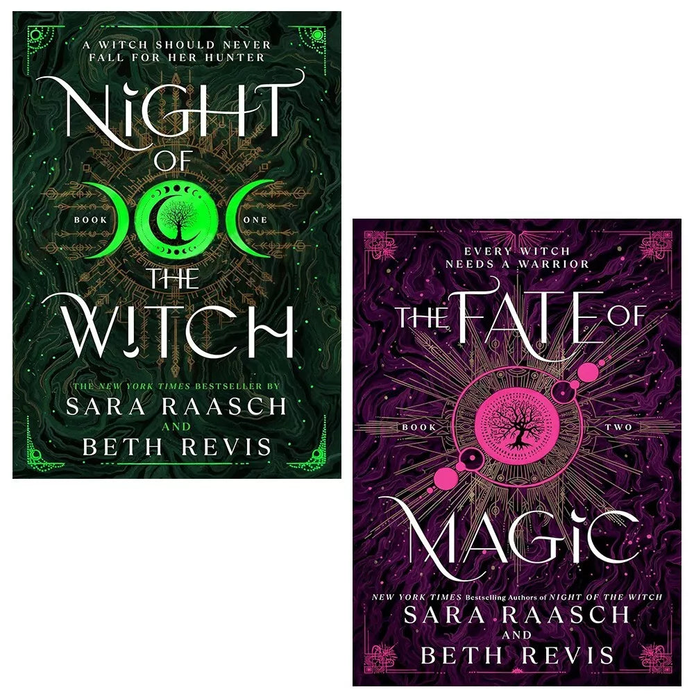 Sara Raasch, Beth Revis Collection 2 Books Set Night of the Witch, Fat ...