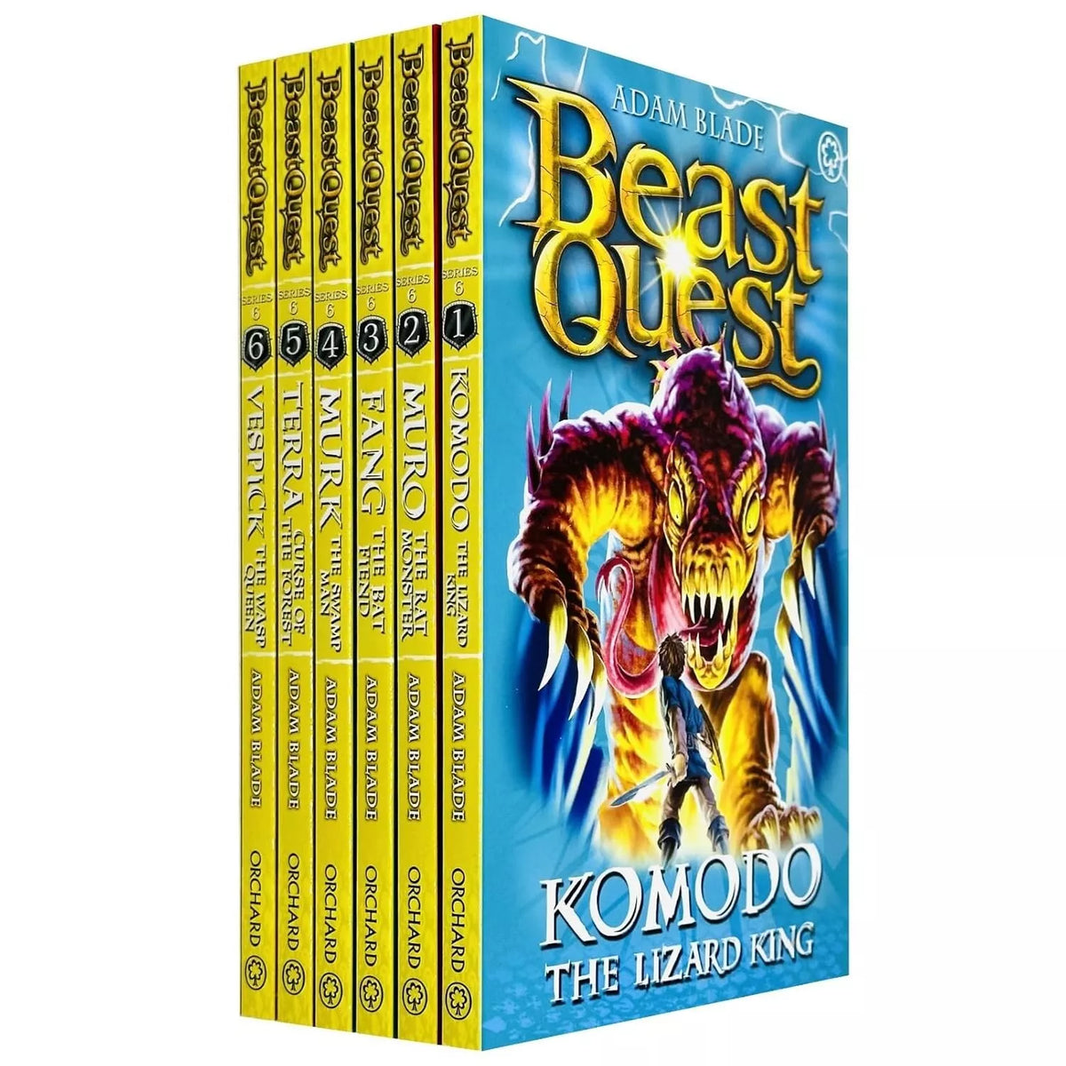 Beast Quest Series 6 Set: The World of Chaos by Adam Blade | The Book ...