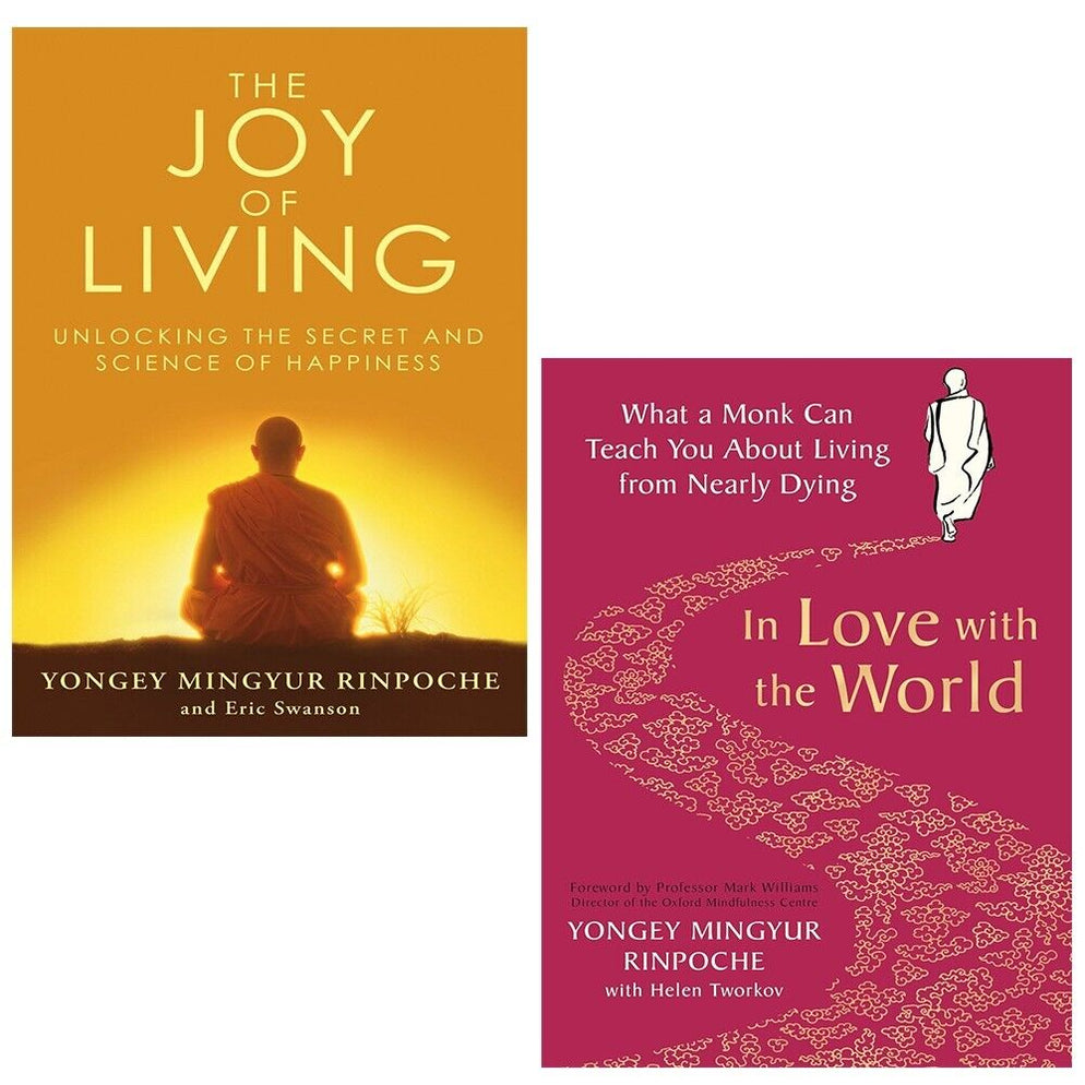Yongey Mingyur Rinpoche Collection 2 Books In Love with the World,Joy ...