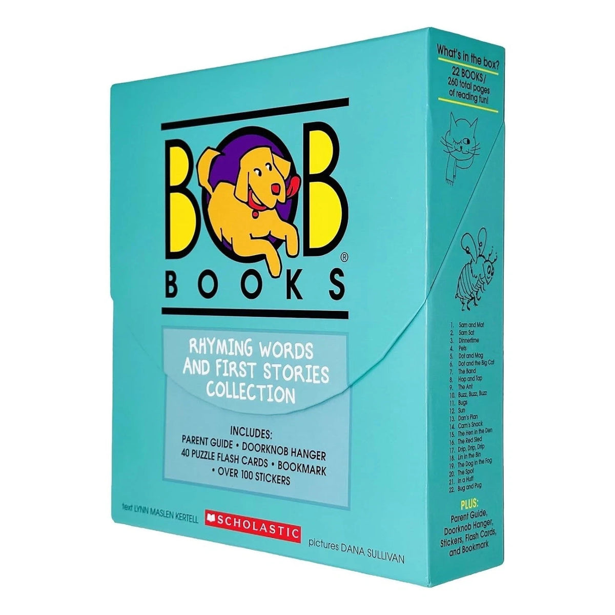 BOB Books Collection 6 Book Box Set [First Stories and Rhyming Words ...