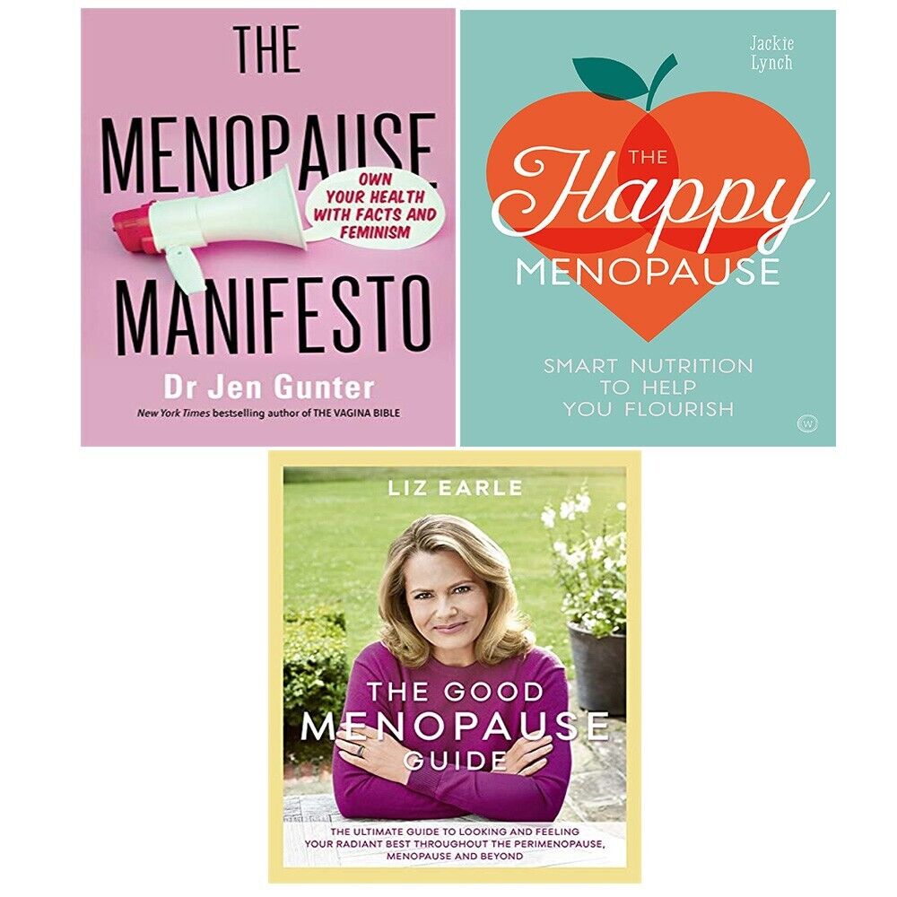 Good Menopause Guide Liz Earle,Menopause Manifesto, Happy Menopause 3 ...
