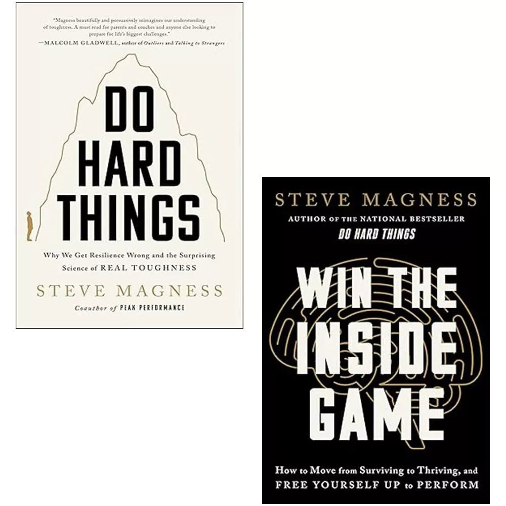 Steve Magness Collection 2 Books Set Do Hard Things, Win Inside Game ...