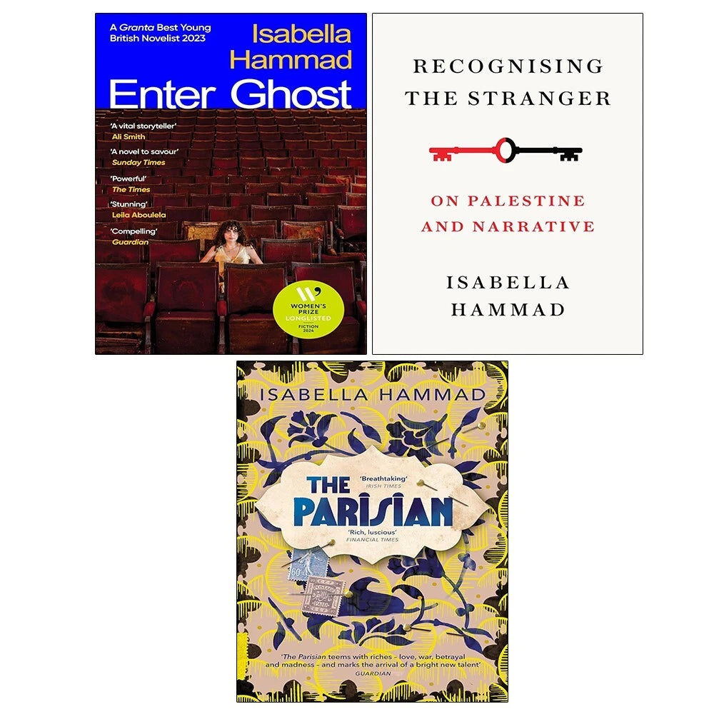 Isabella Hammad Collection 3 Books Set (Enter Ghost, Parisian, Recognising) | The Book Bundle