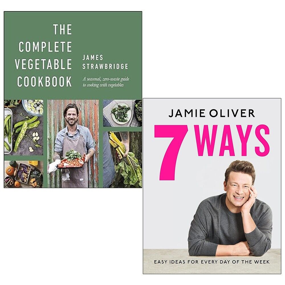 The Complete Vegetable Cookbook & 7 Ways: Easy Ideas 2 Books Collection ...