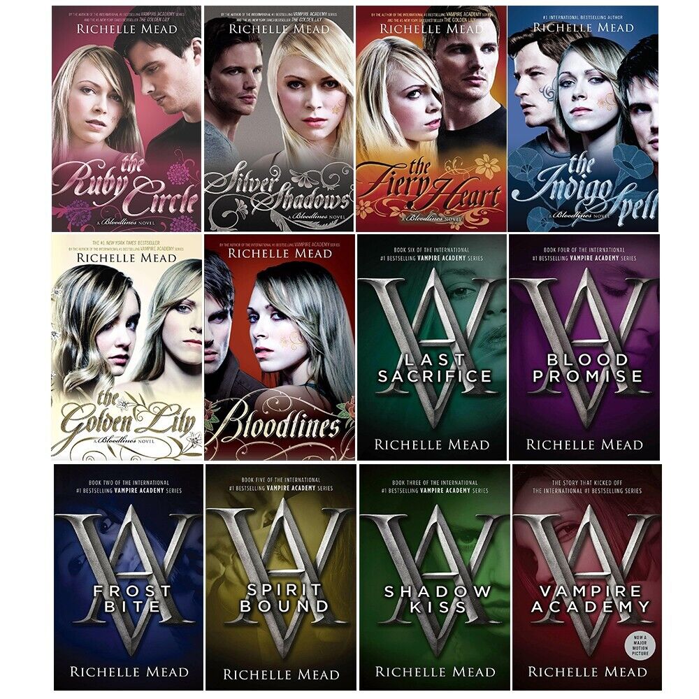 Bloodlines,Vampire Academy Series 12 Books Set by Richelle Mead Frostb ...