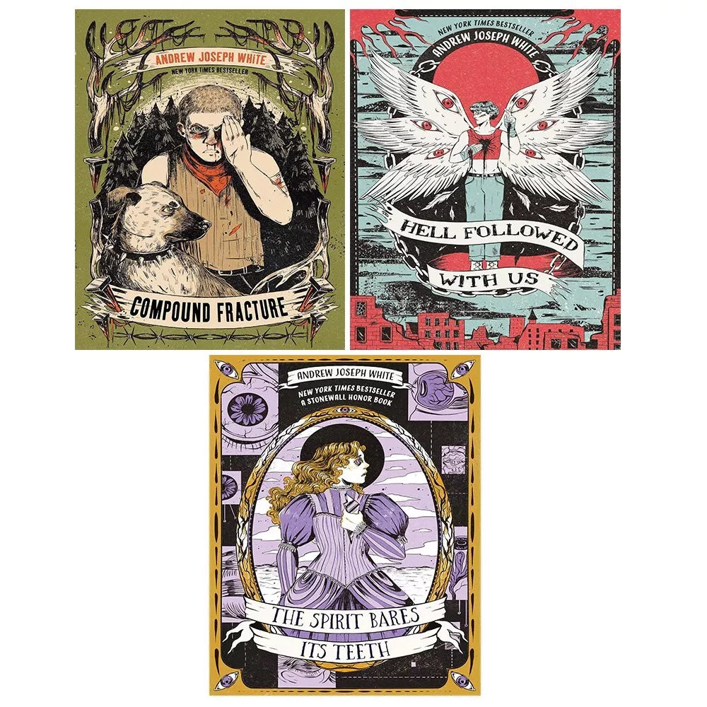 Andrew Joseph White Collection 3 Books Set Spirit Bares Its Teeth, Spi ...