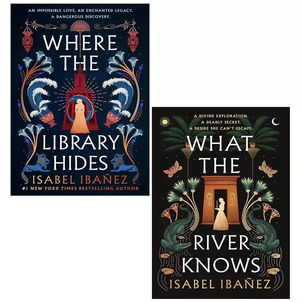 Secrets of the Nile Duology 2 Books Set by Isabel Ibañez (Where the Li
