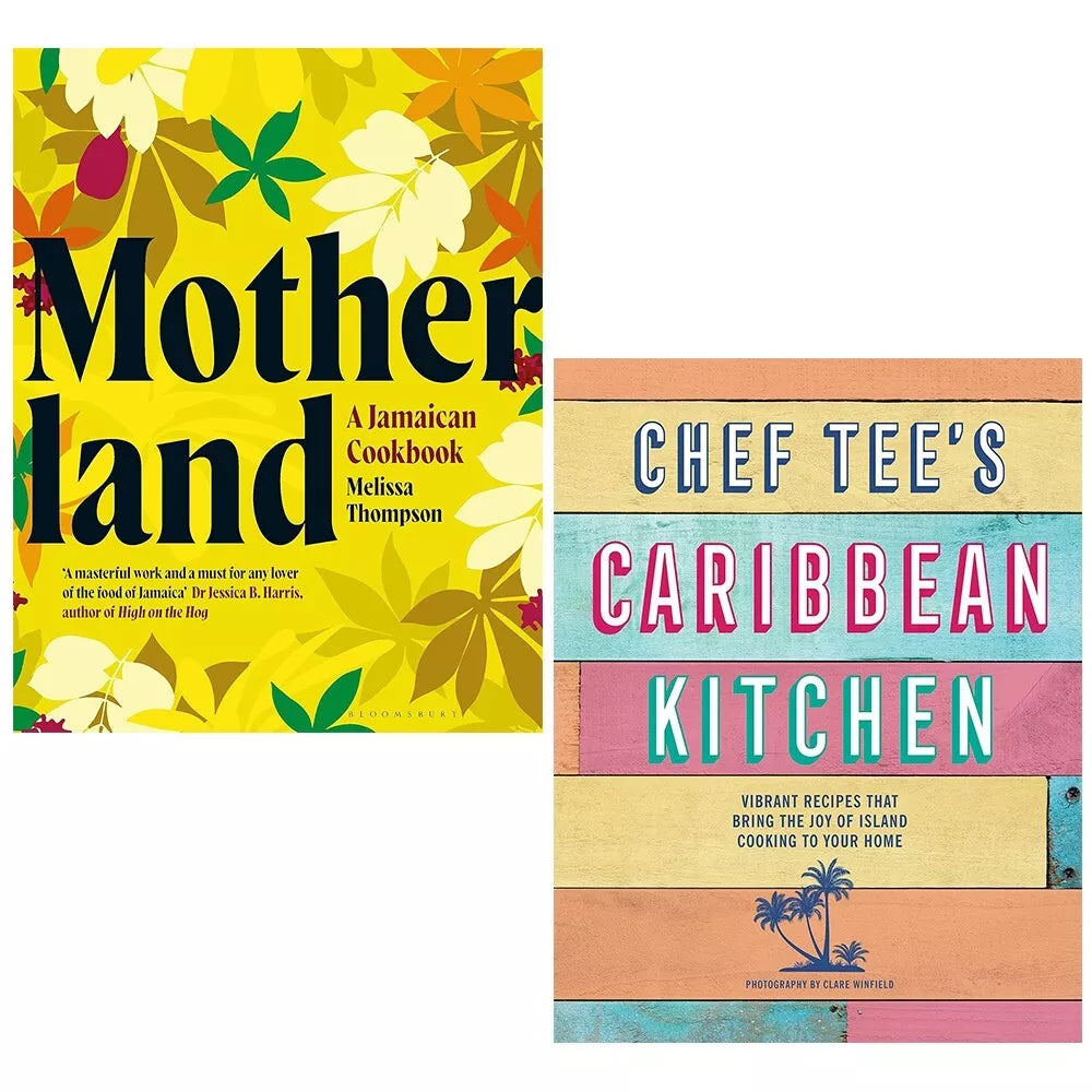 Motherland Melissa Thompson,Chef Tee's Caribbean Kitchen 2 Books Set ...