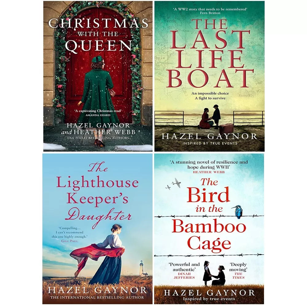 Hazel Gaynor Collection 4 Books Set Bird in Bamboo Cage,Christmas with ...