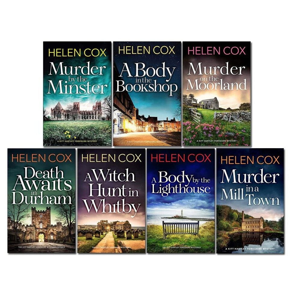 The Kitt Hartley Yorkshire Mysteries Series 7 Books Collection Set By ...