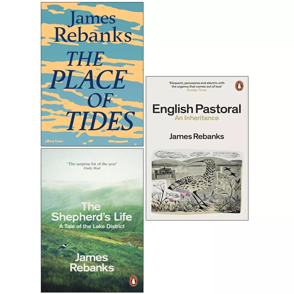 James Reba 3 Books Collection Set (The Place of Tides, English Pastoral ...