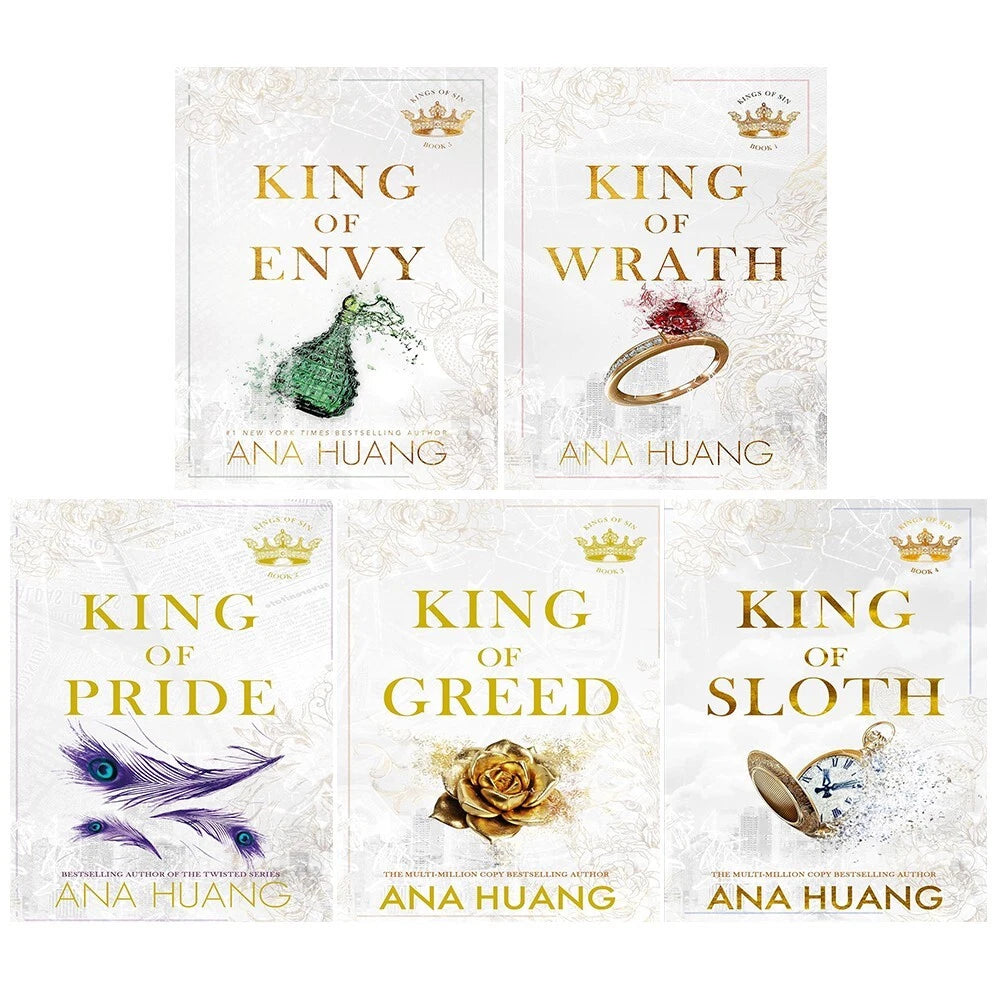 Kings of Sin Series Collection 5 Books Set by Ana Huang (King of Wrath ...