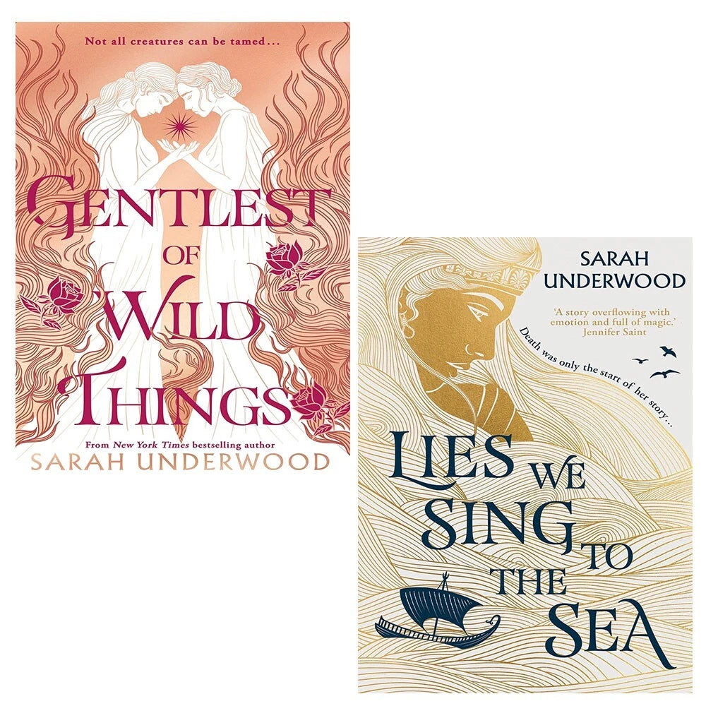 Sarah Underwood 2 Books Collection Set Lies We Sing Sea, Gentlest of W ...