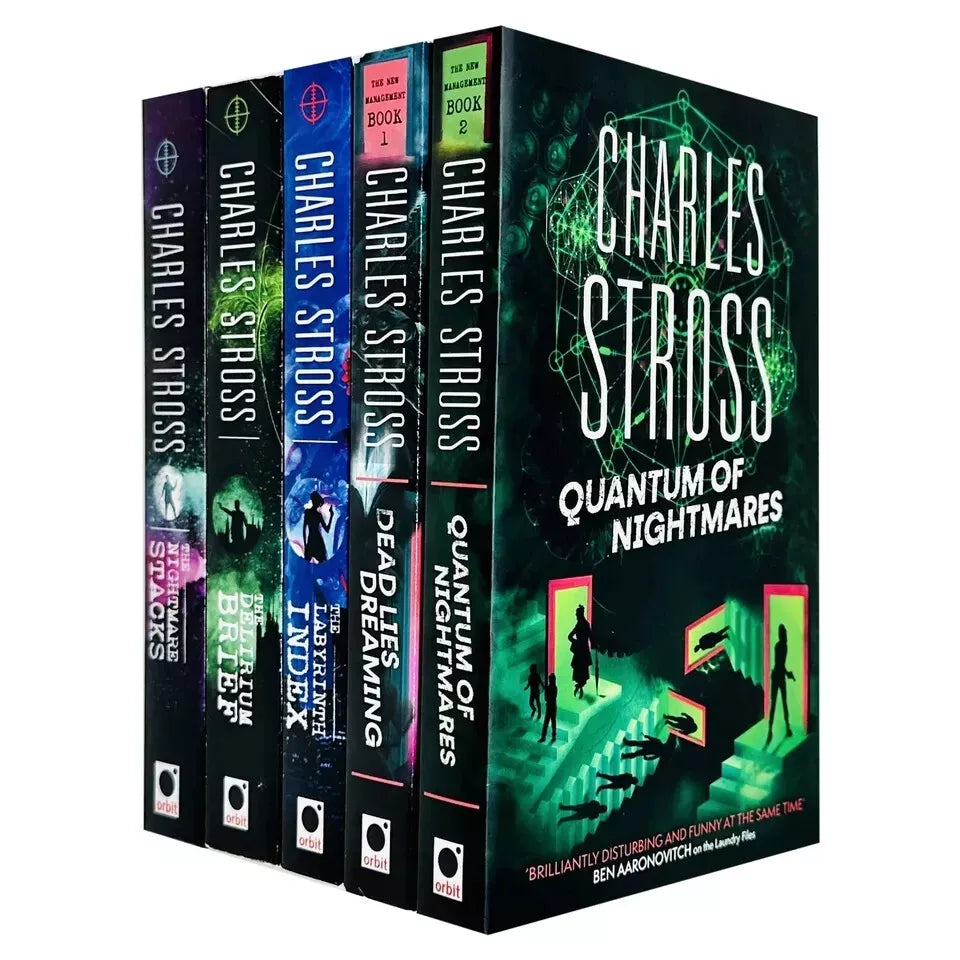 Laundry Files book Series 7-11 Collection 5 Books Set by Charles Stross ...