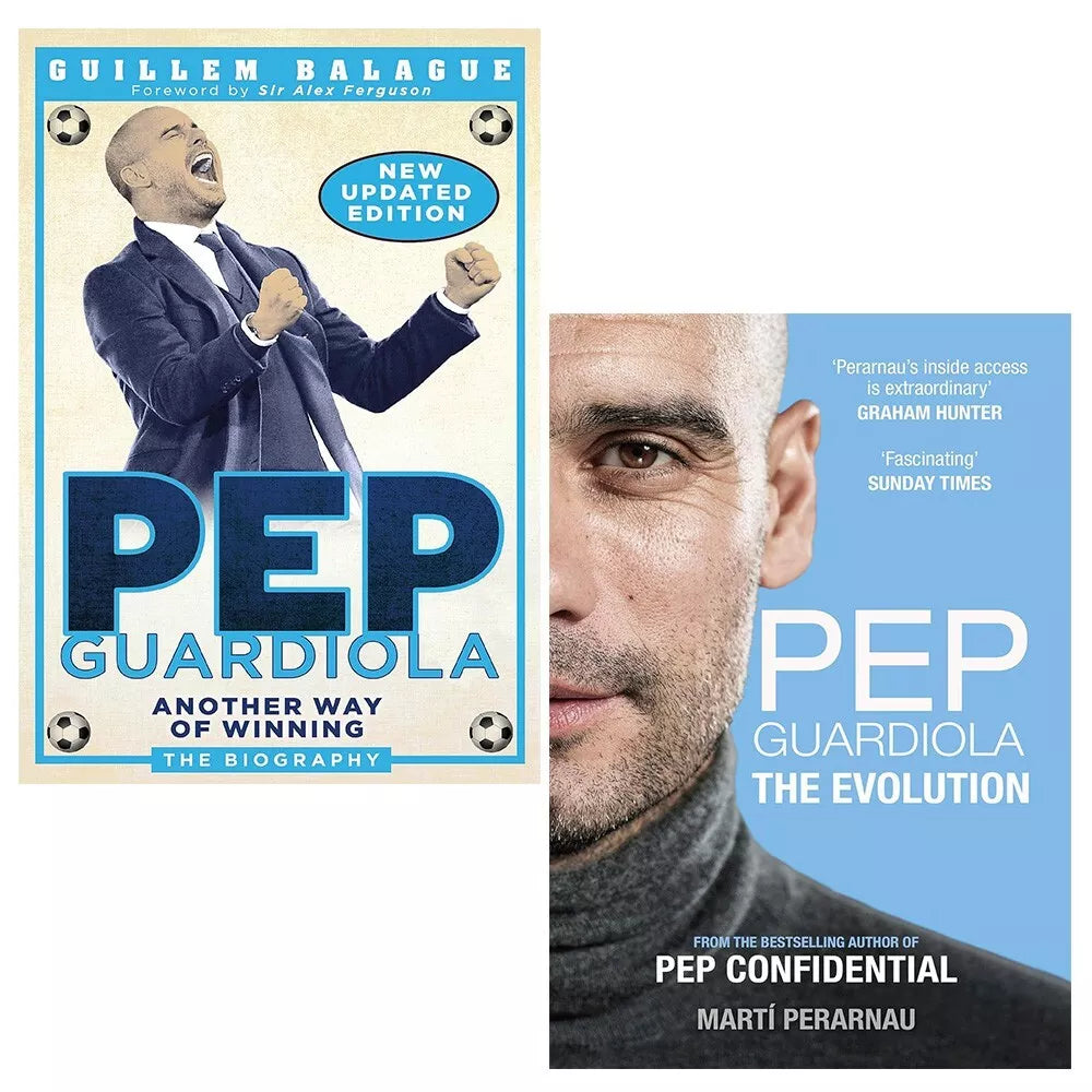 Pep Guardiola Collection 2 Books Set by (Guillem Balague,Marti Perarnau ...