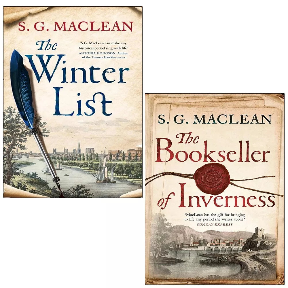 S.G.MacLean Collection 2 Books Set Bookseller of Inverness,Winter List
