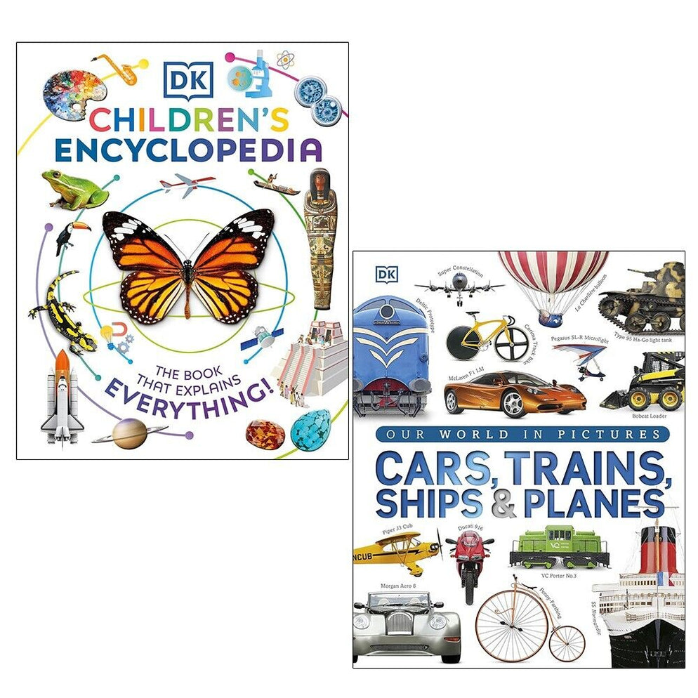 Our World in Pictures & DK Children's Encyclopedia By DK 2 Books ...