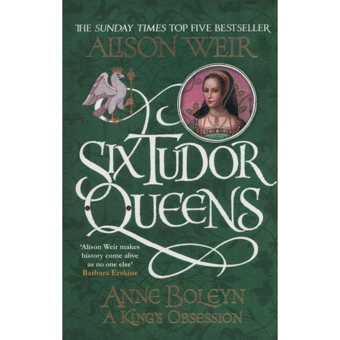 Six Tudor Queens 6 Books Set by Alison Weir Katheryn Howard,Katherine ...