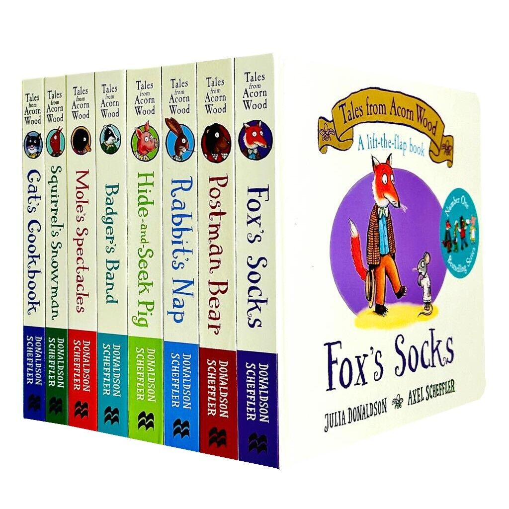 Julia Donaldson Tales From Acorn Wood Series 8 Books Collection Set ...