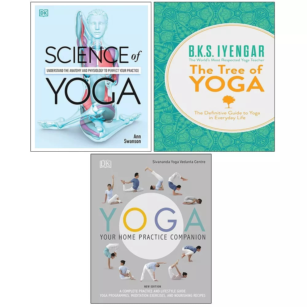 Yoga Your Home Practice Companion (HB),Science of Yoga, Tree of Yoga 3 ...