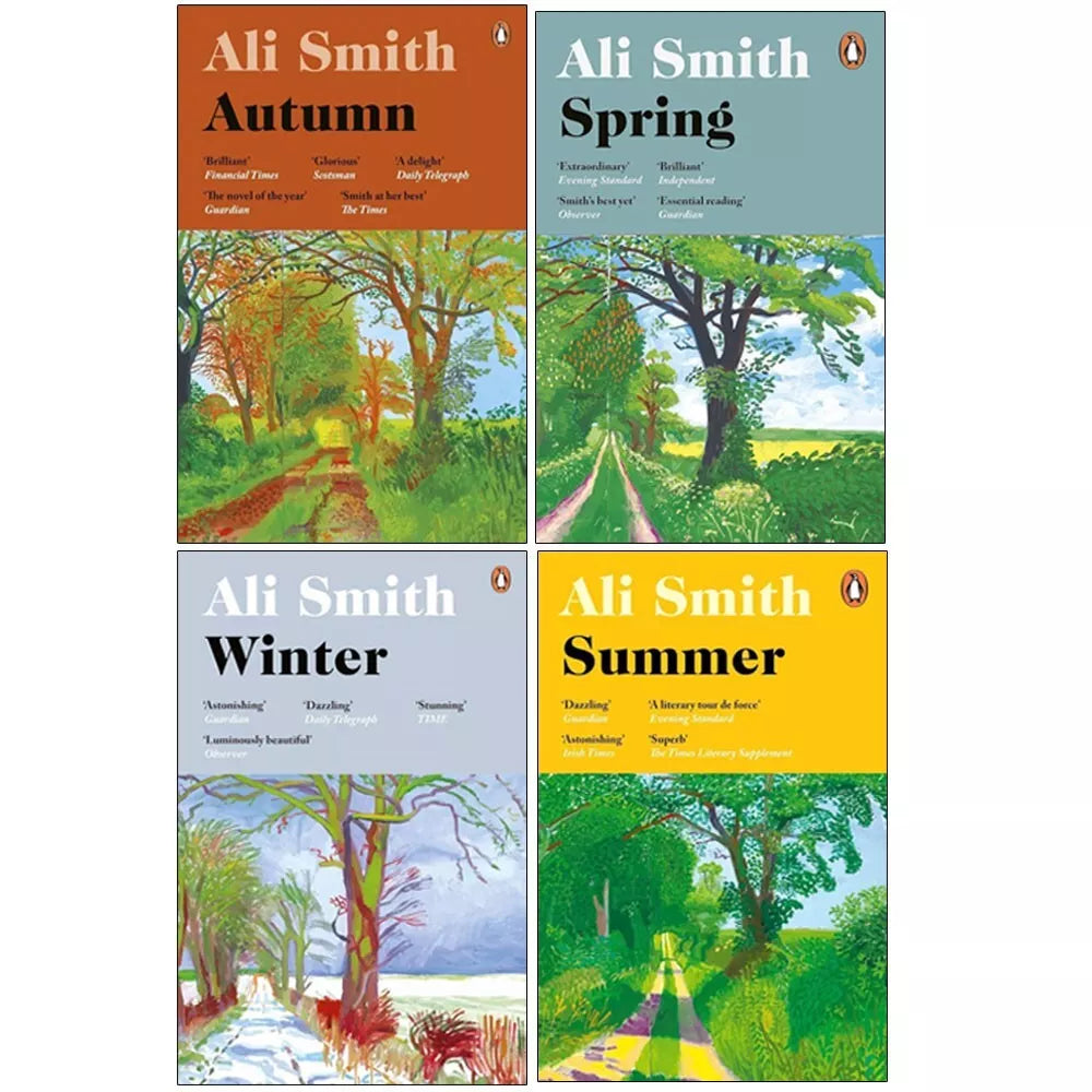 Ali Smith Seasonal Quartet Collection 4 Books Set (Autumn, Winter, Spr ...