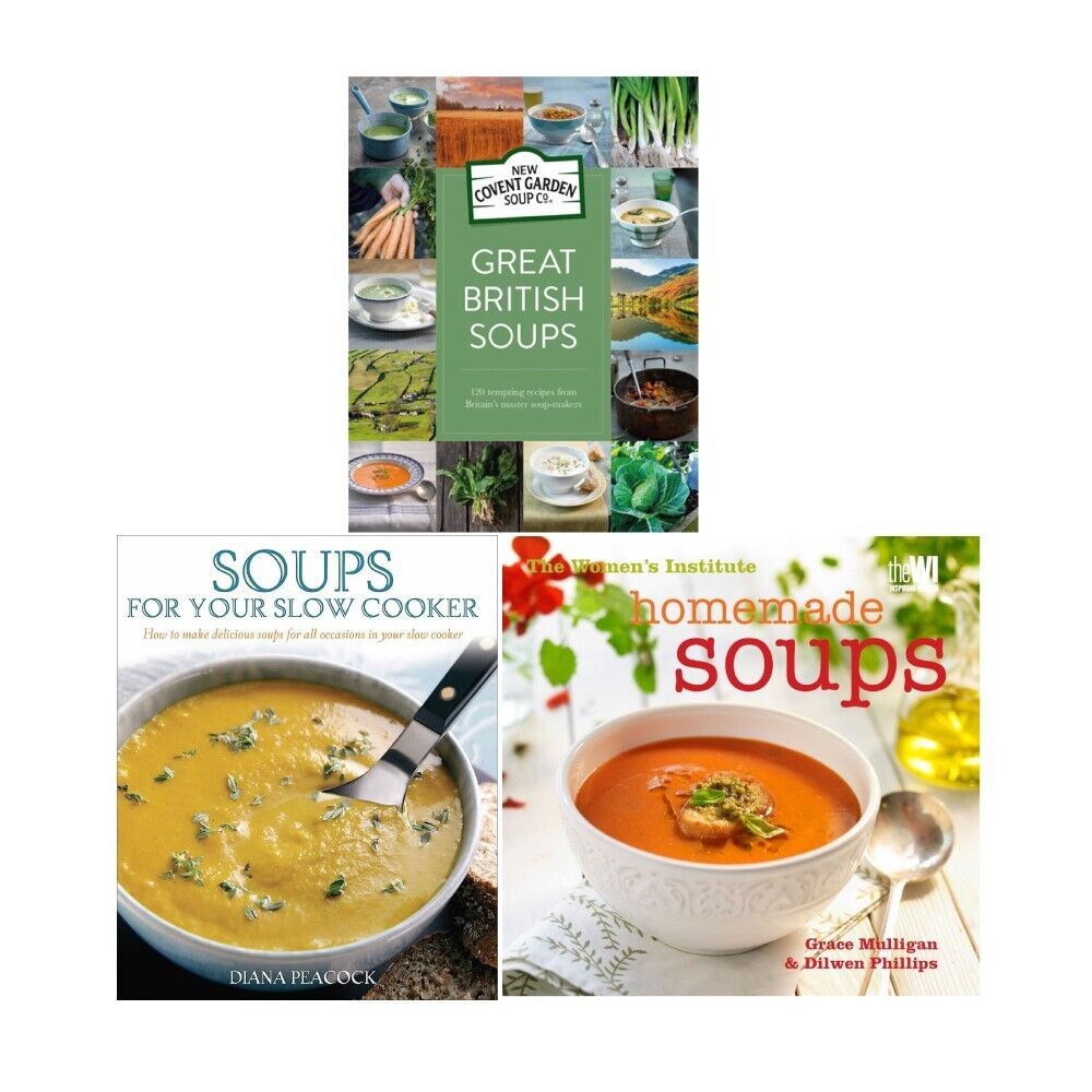 Great British Soups, Soups for Your Slow Cooker, Women's Institute 3 B ...