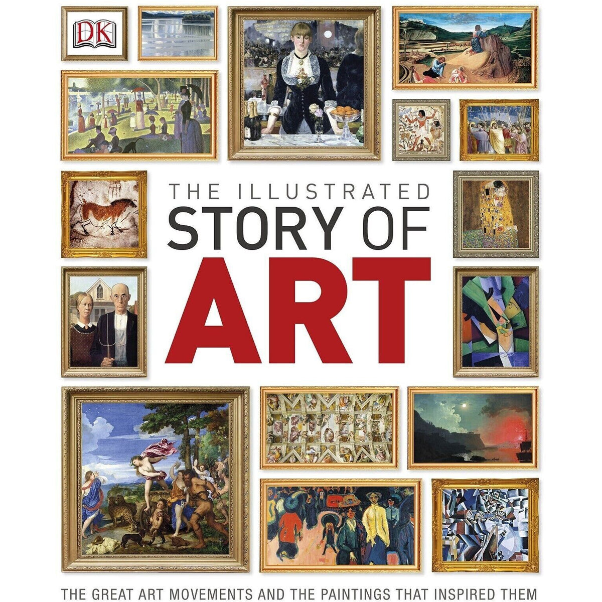 Illustrated Story of Art: Great Art Movements and Paintings by DK | The Book Bundle