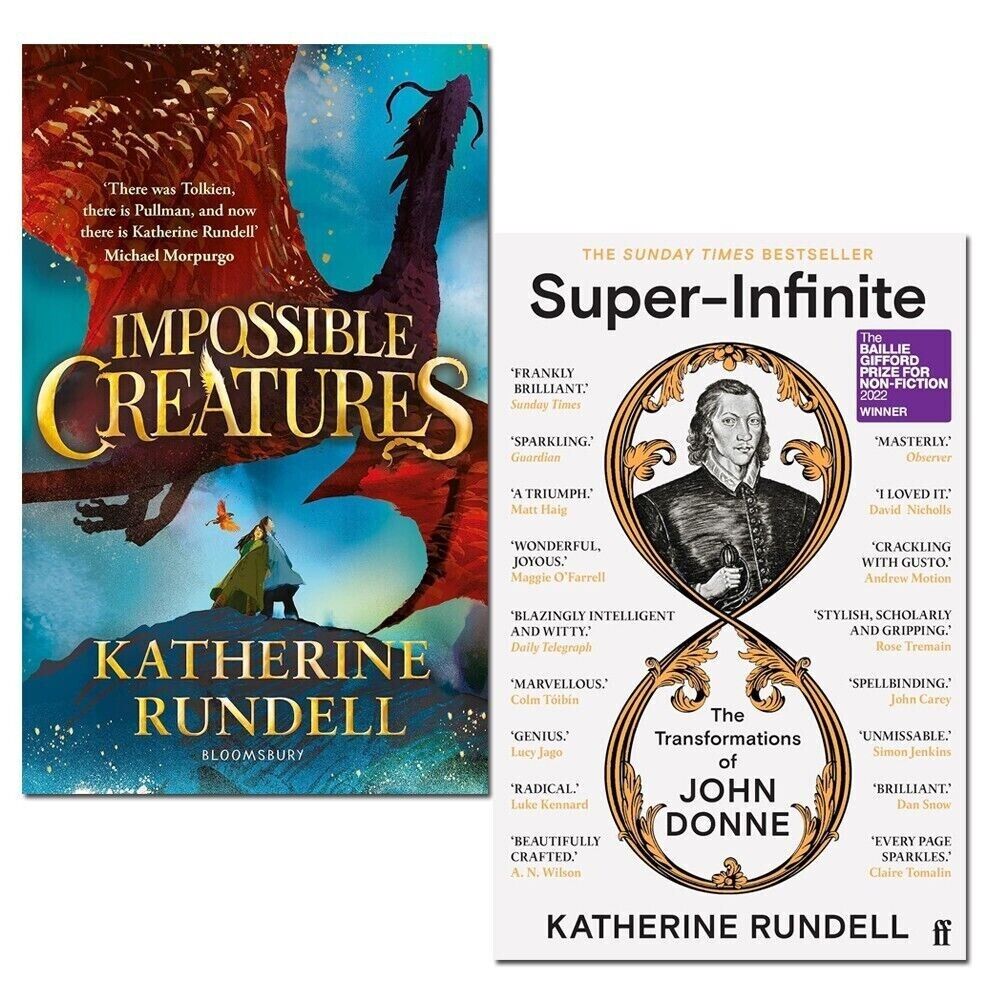 Katherine Rundell Collection 2 Books Set (Super-Infinite & [Hardcover ...