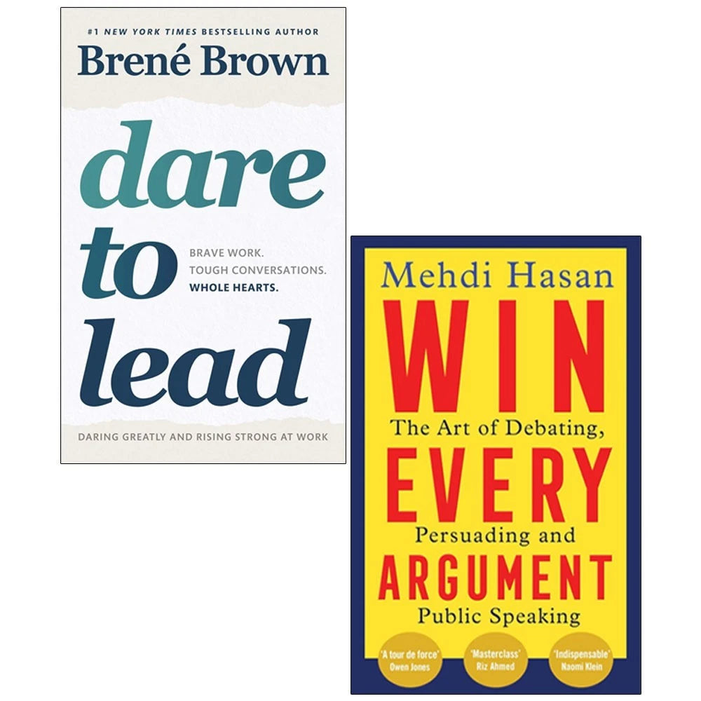 Dare to Lead, Win Every Argument 2 Books Collection Set | The Book Bundle