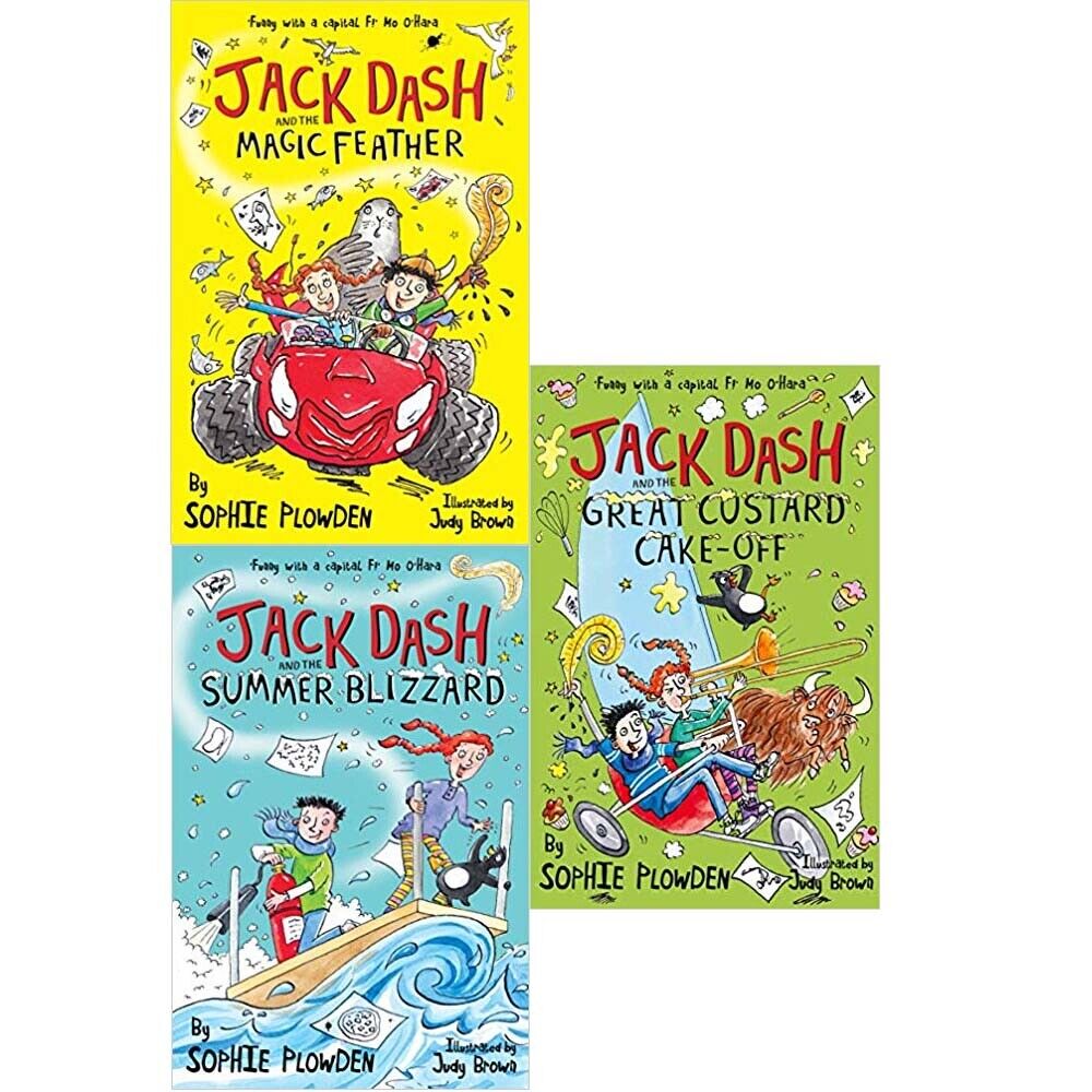 Jack Dash Series 3 Books Collection Set By Sophie Plowden (Jack Dash a ...