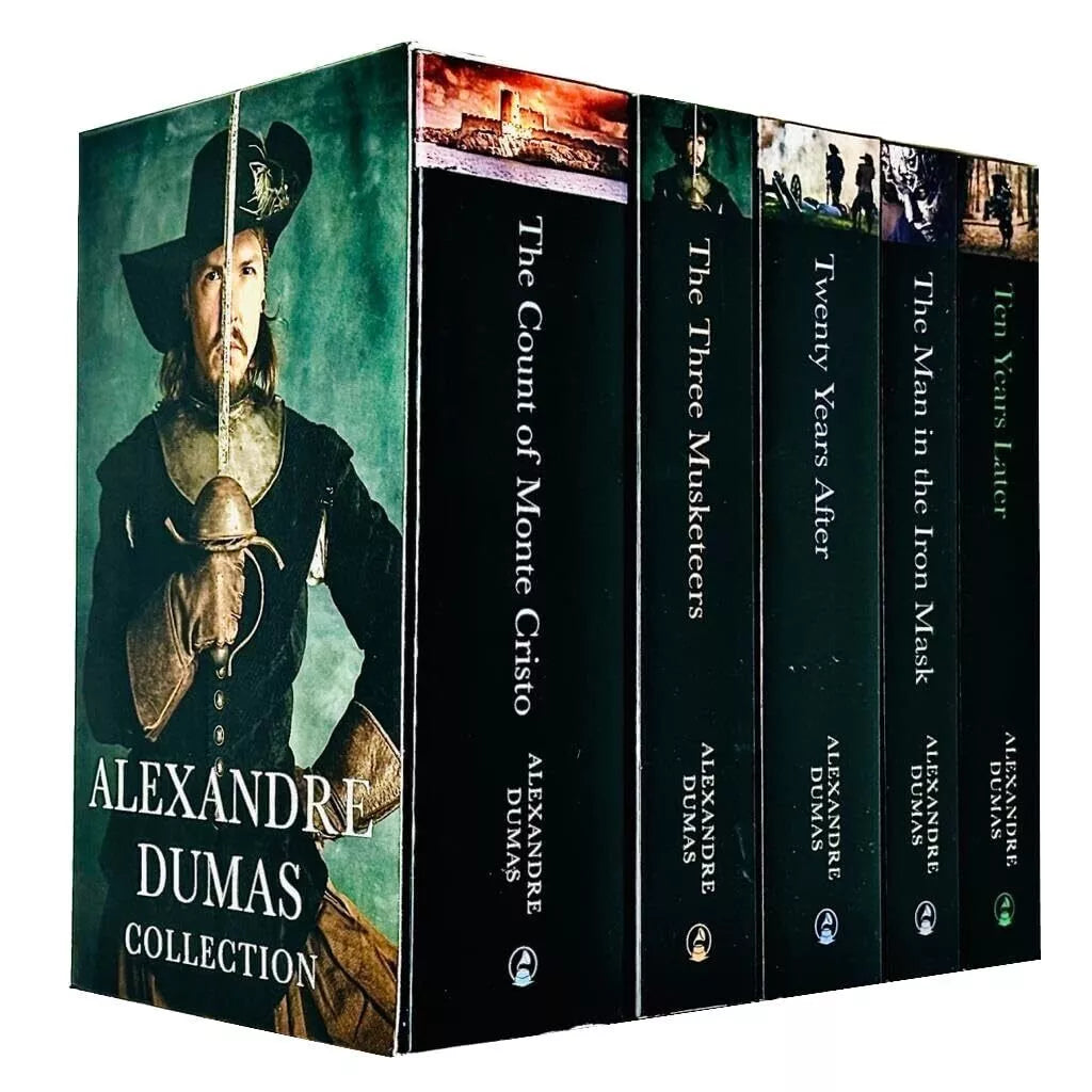 Alexandre Dumas 5 Books Collection Box Set Twenty Years After,Three ...
