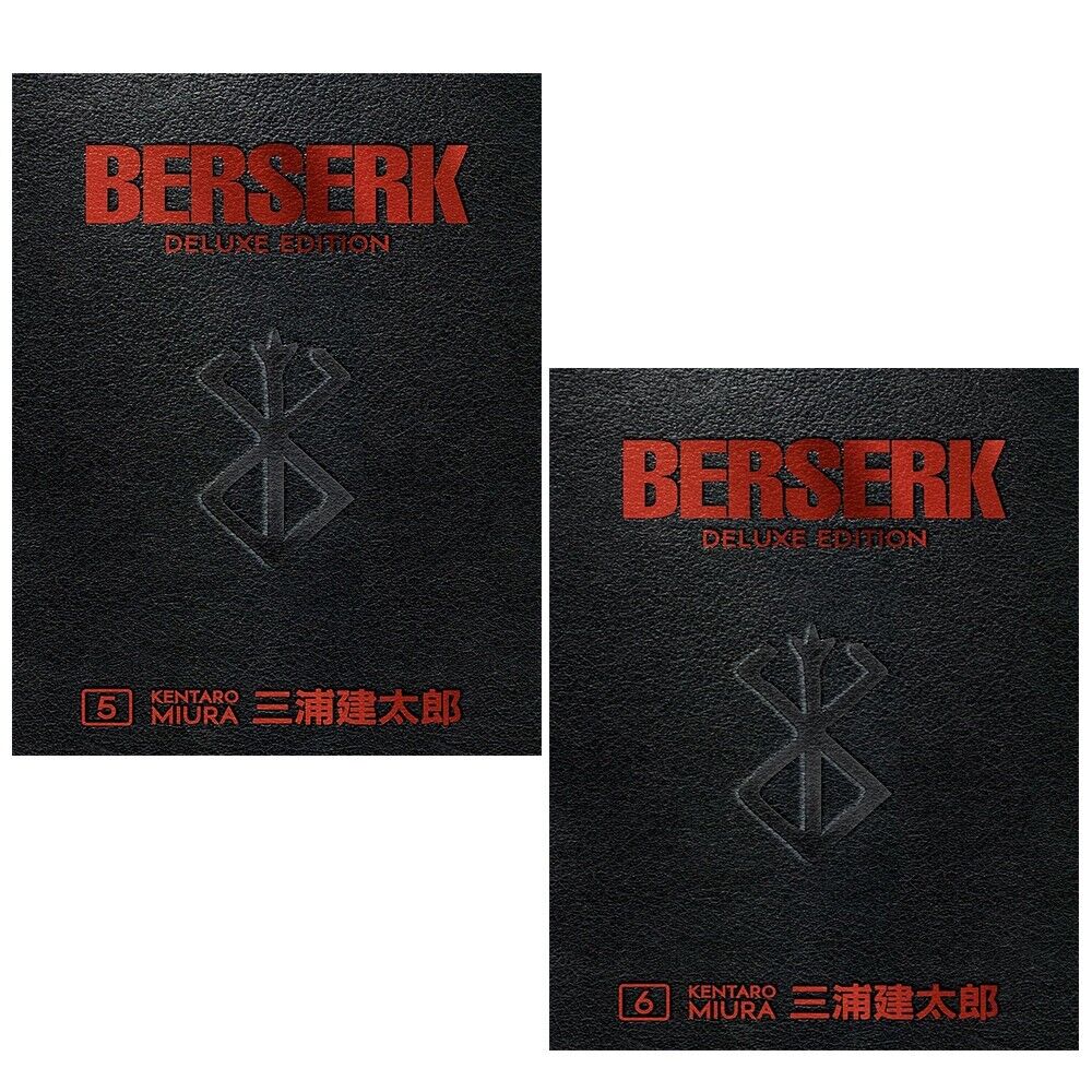 Berserk Deluxe Volumes 5-6 Collection 2 Books Set by Kentaro Miura ...