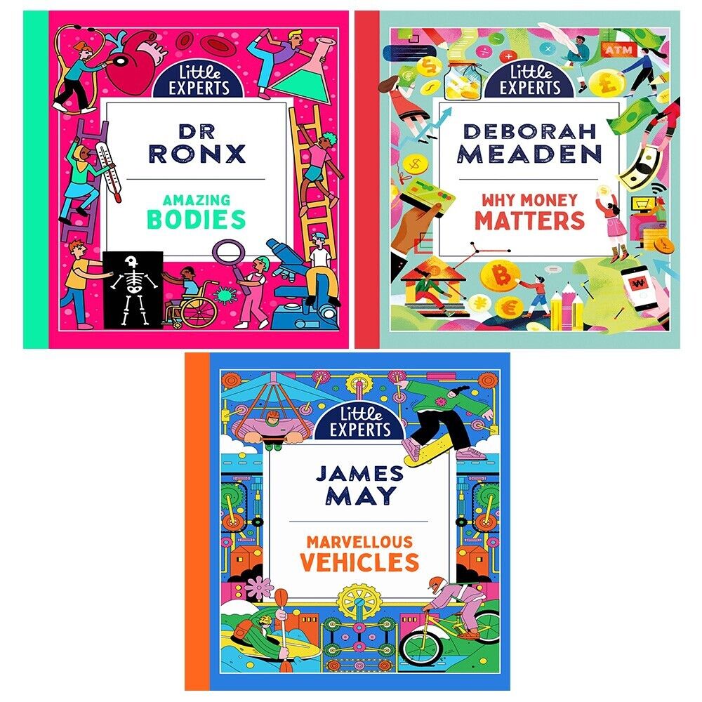 Little Experts Series Collection 3 Books Set By James May & Dr Ronx ...