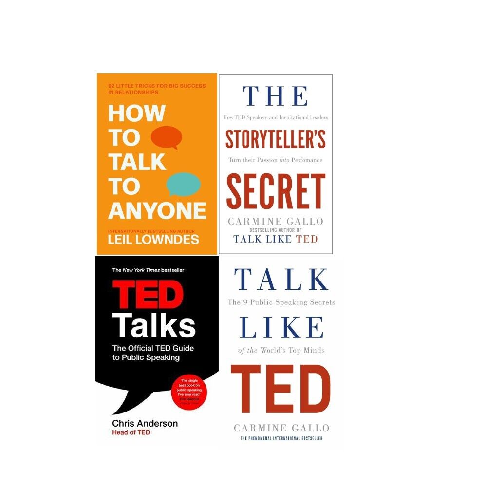 Magic of Thinkingm, What to Say, How to Talk, TED Talks 4 Books Collec ...