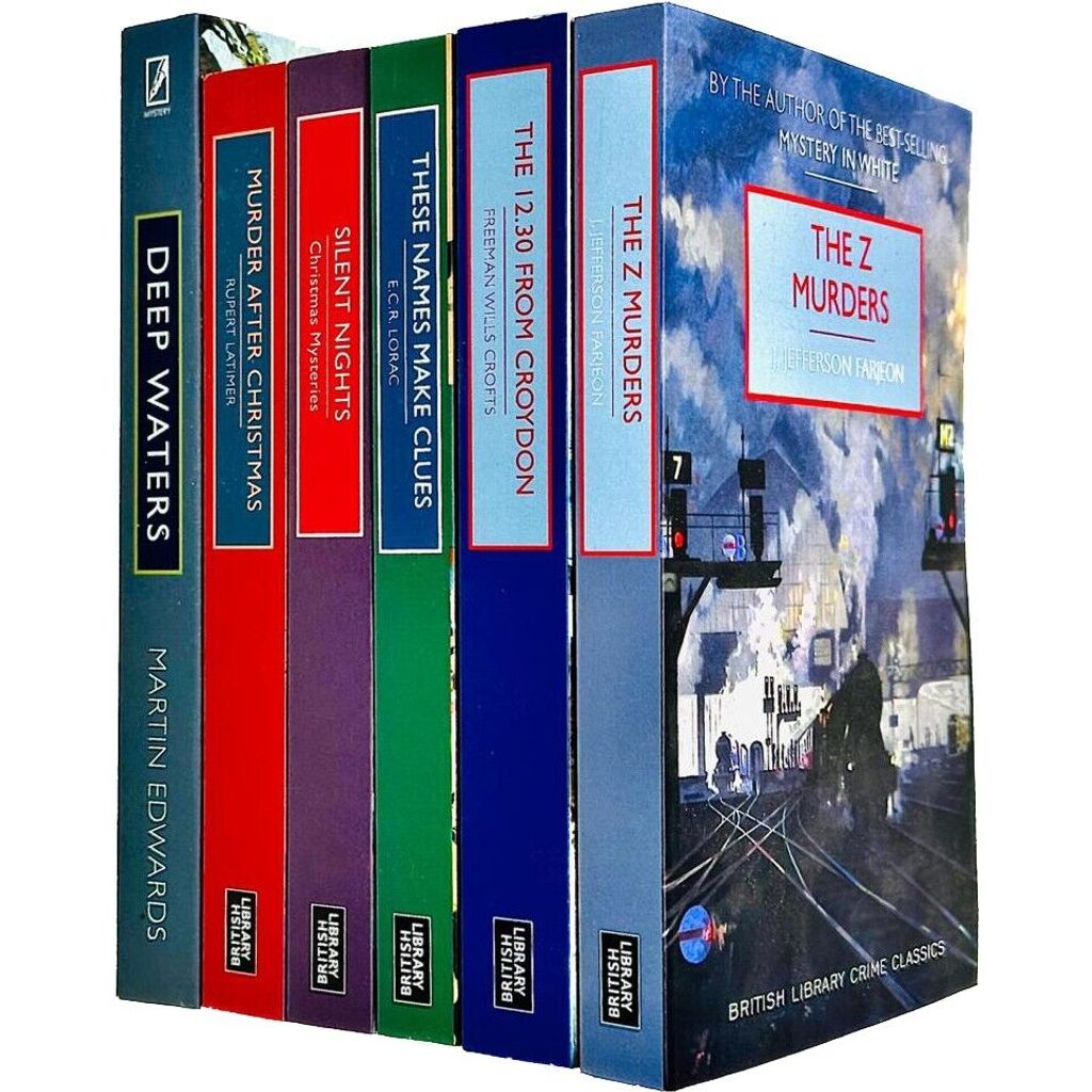 British Library Crime Classics Series 6 : 6 Books Collection (The 12.30 ...