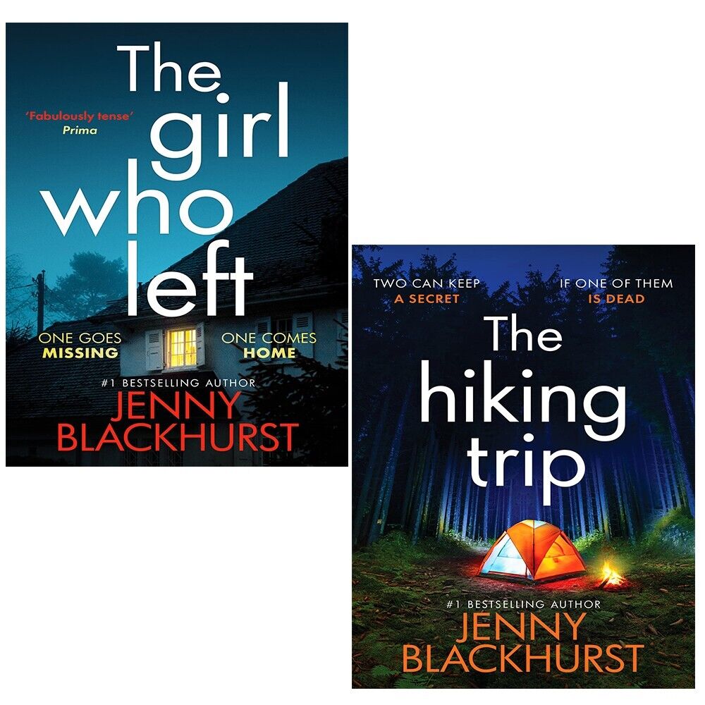 Jenny Blackhurst Collection 2 Books Set Hiking Trip,Girl Who Left | The ...