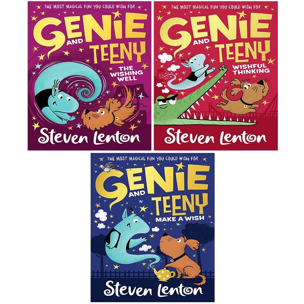 Genie and Teeny Series 3 Books Collection Set by Steven Lenton | The ...