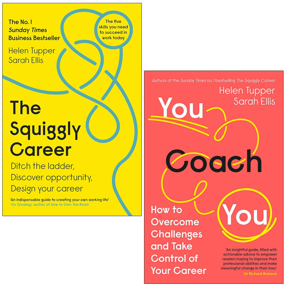 Helen Tupper 2 Books Collection Set You Coach You, The Squiggly Career