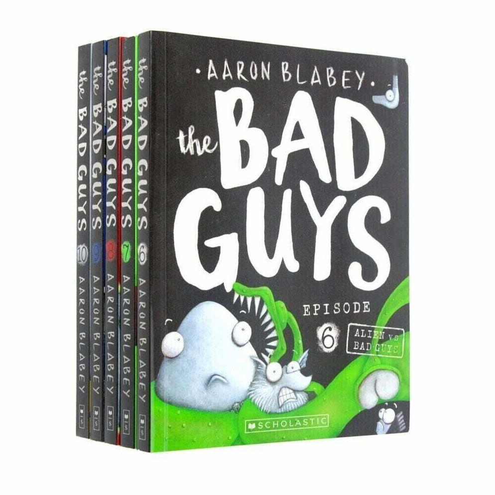 The Bad Guys 5 Books Collection Set (Series 6-10) By Aaron Blabey | The ...