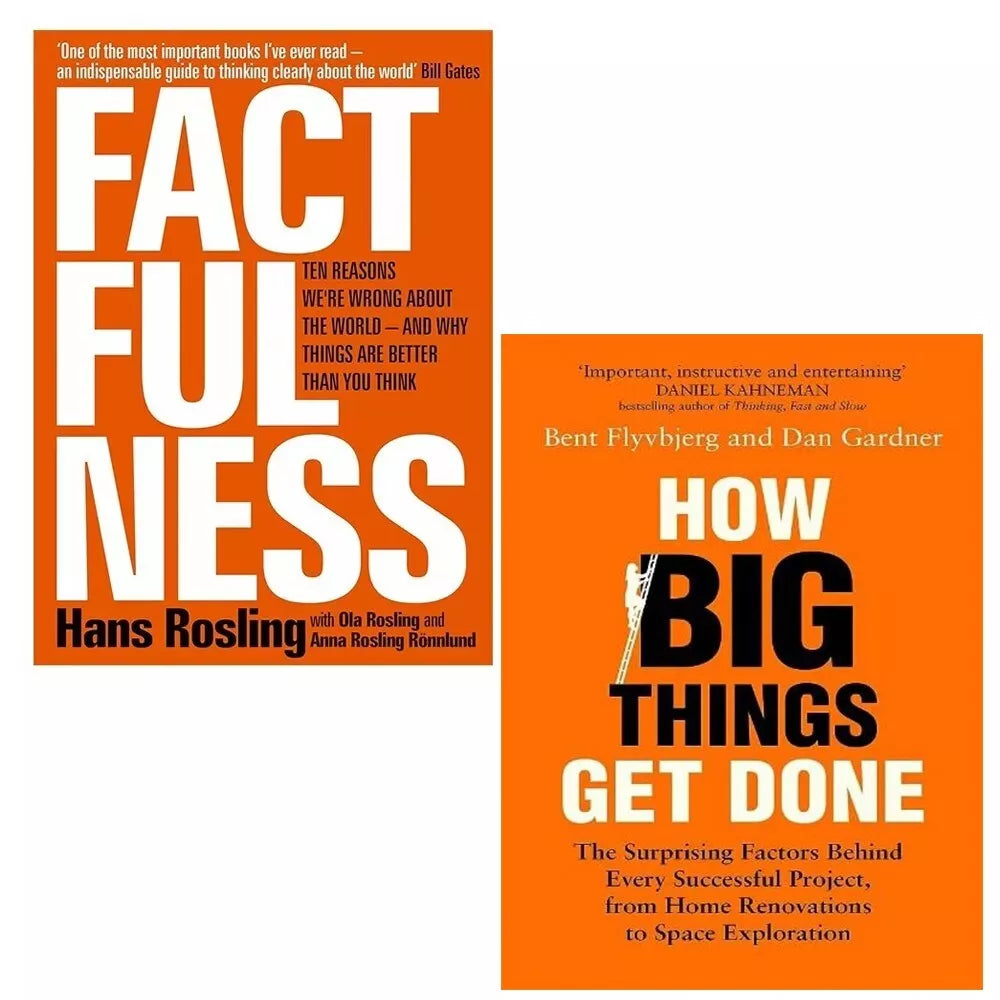 Factfulness, How Big Things Get Done 2 Books Collection Set by Bent ...