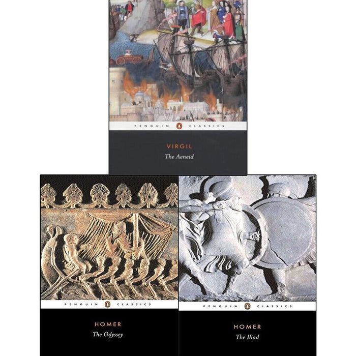 Penguin Classics Homer Odyssey Aeneid Penguin Classics 3 Books
