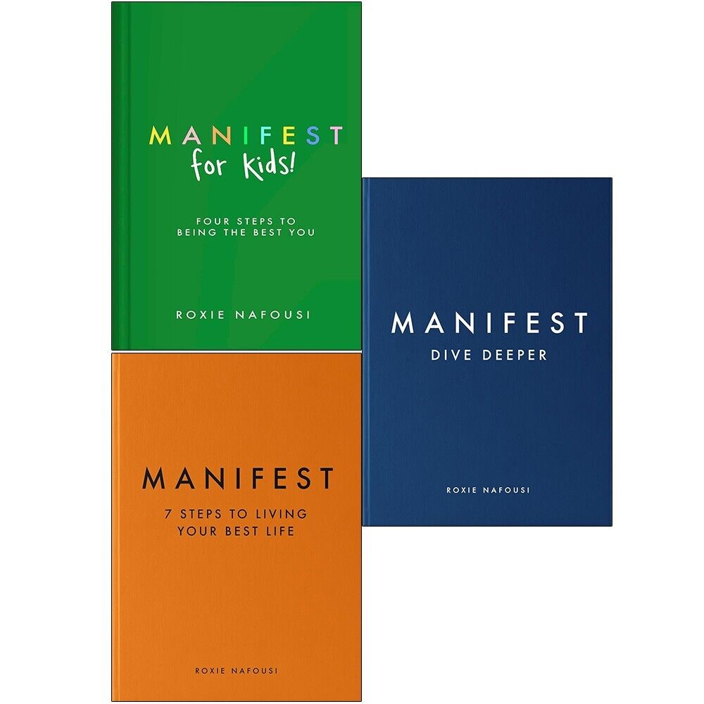 Manifest Series Collection 3 Books by Roxie Nafousi Manifest for Kids ...