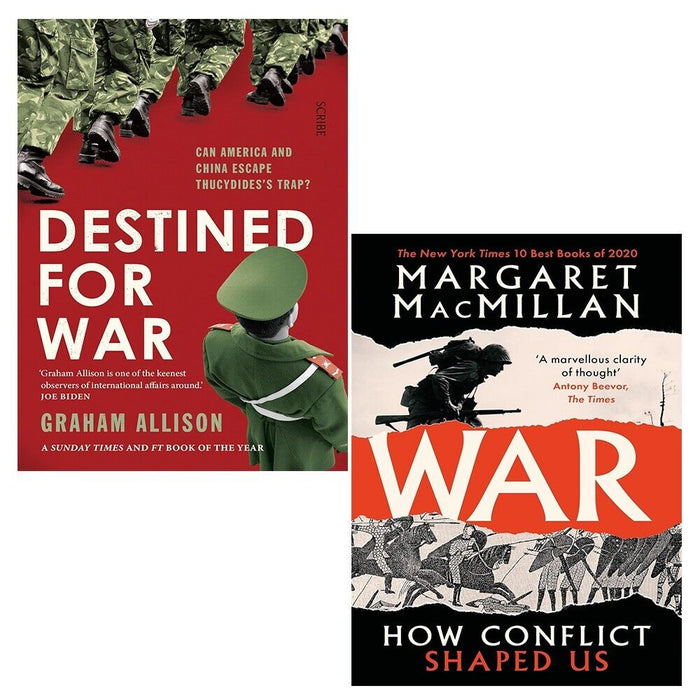 War How Conflict Shaped Us By Professor Margaret MacMillan & Destined for War By Graham Allison ...