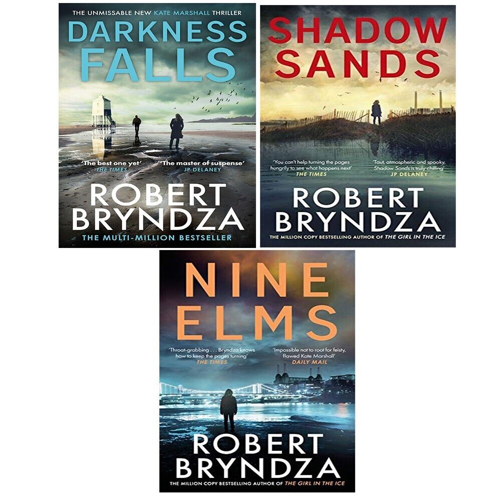 Kate Marshall Series Collection 3 Books Set by Robert Bryndza Nine Elms ...