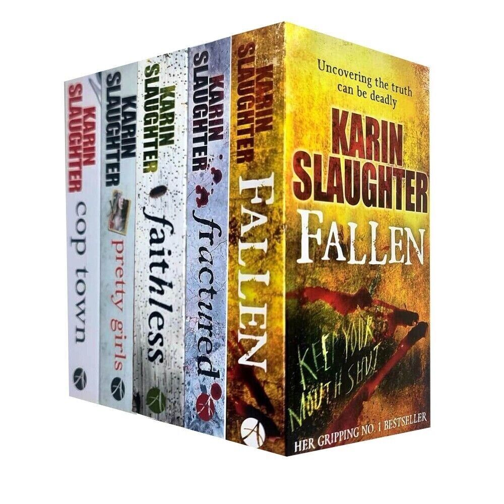 Karin Slaughter 5 Books Collection Set Fallen, Faithless, Fractured ,C ...
