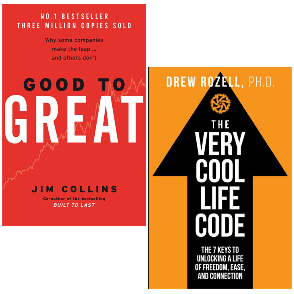 The Very Cool Life Code, Great Why Some Companies(HB) 2 Books Collecti ...